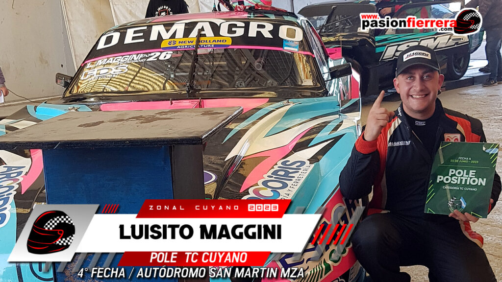 “Para mi ahijada que nacio ayer” Luisito Maggini logro la Pole en el TC ...